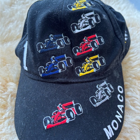 Accessories | Monaco Kids Racing Cap Black | Poshmark